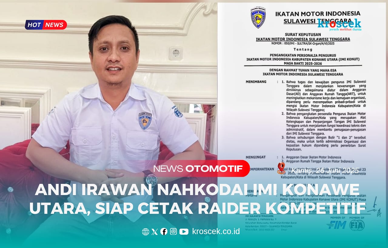 Andi Irawan Nahkodai IMI Konawe Utara, Siap Cetak Raider Kompetitif ...